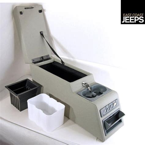 Purchase Rugged Ridge Ultimate Locking Console Gray Jeep Cj Wrangler In