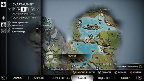 God Of War Ragnarok Treasure Maps Svartalfheim Location Of Buried