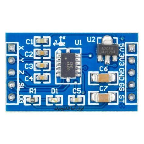Mma7361 3 Axis Accelerometer Module