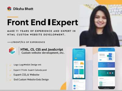 Front End Developer With Css Html And Javascript Upwork