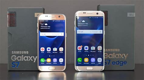 Samsung Galaxy S7 Vs S7 Edge Unboxing And Review Youtube