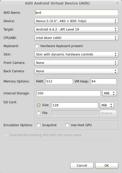Eclipse Can T Run Android Hello World App In Android Avd But Can Do