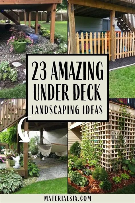 Transform Your Outdoor Space With Under Deck Landscaping