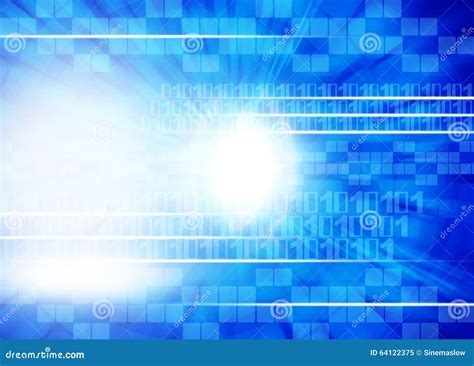 Abstract Binary Code 3d Stock Illustration Illustration Of Information 64122375
