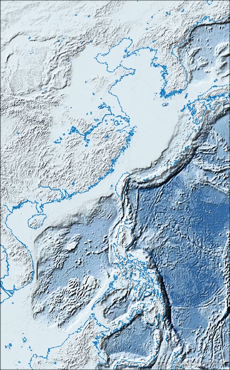 中国海域地形图绘制 Csdn博客