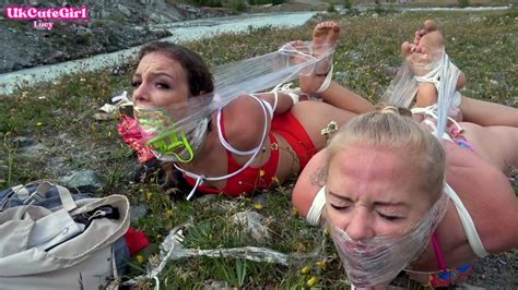 Hogtied And Helpless In The Alps Riverbank Rope Capture Wmv Ukcutegirl Clips4sale