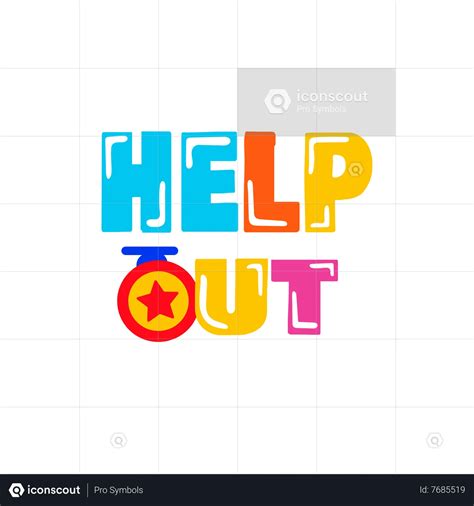 Help Out Animated Icon Download In Json Lottie Or Mp4 Format