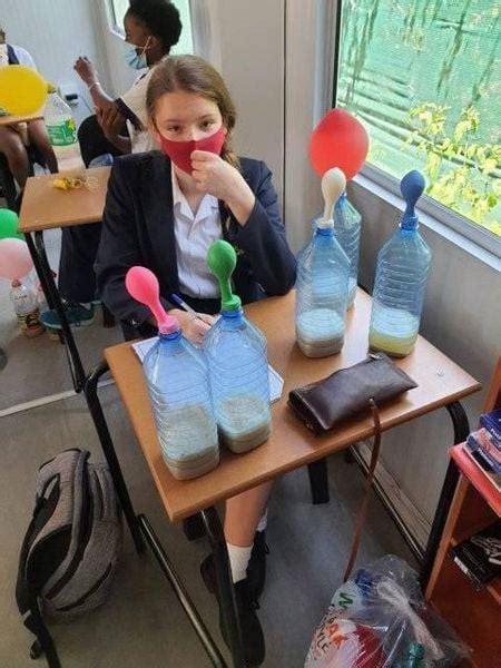 Grade 8s Doing Natural Science Mellow Oaks Academy