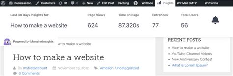 WordPress Post Analytics How To Easily See Your Blog Stats