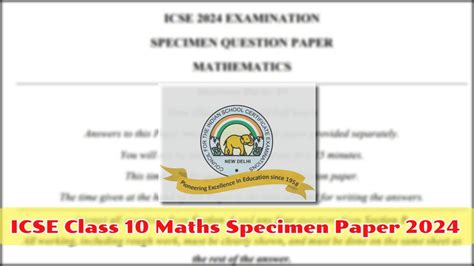 Icse 2024 Specimen Paper Hindi Ivie Rhodie