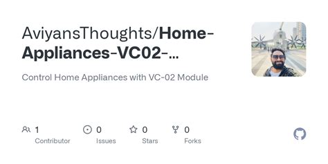 Home Appliances Vc Firmware Readme Md At Main Aviyansthoughts Home