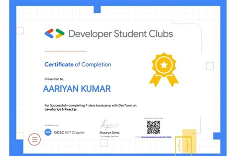 Aariyan Kumar On Linkedin It Was A Great Experience Learning And
