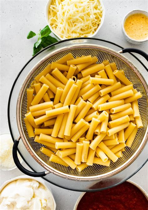 Easy Meatless Baked Ziti Recipe With Ricotta Cheese Cucina By Elena