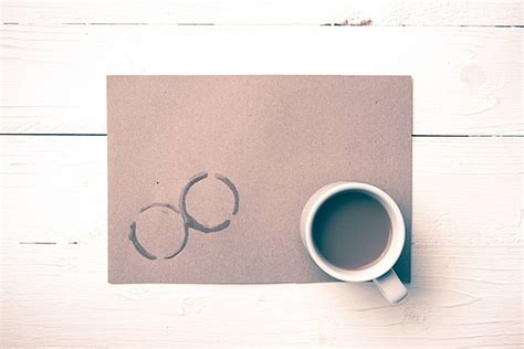 Coffee Stains Collection Blob Mocha Espresso Vector Blob Mocha