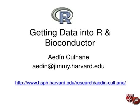 Ppt Mastering Data Input For R Bioconductor Guide To Excel