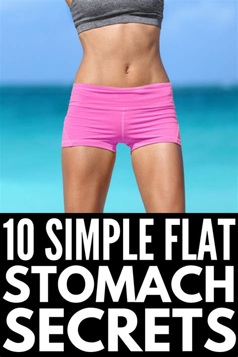 How To Get A Flat Stomach Tips And Exercises That Work Artofit