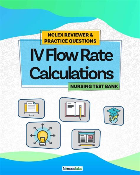 Iv Flow Rate Calculations And Nclex Reviewer 60 Questions Nclex