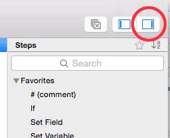 Working Efficiently In The FileMaker 14 Script Workspace LuminFire