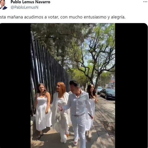 Políticos votando en elecciones de México EN VIVO Senadora Ifigenia Martínez de años