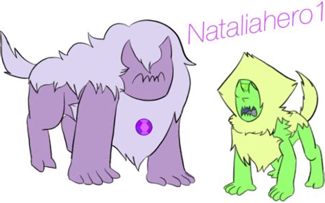 Corrupted Amethyst And Peridot By Nataliahero1 On Deviantart