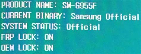 Разблокировка загрузчика Samsung