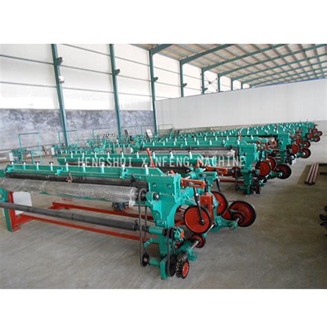 Hexagonal Wire Netting Machine Cnc Normal And Reverse Twist Hexagonal