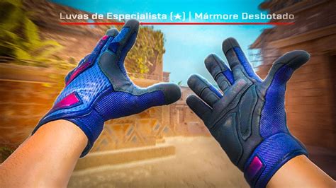 Ganhei Uma LUVA MARBLE FADE De R 8 500 00 No CSGO Minimal Wear