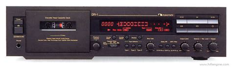 Nakamichi Dr 1 Discrete Three Head Cassette Deck Manual Hifi Engine
