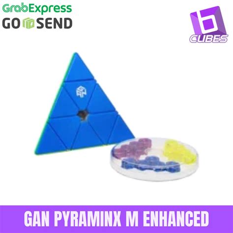 Jual Cube Pyraminx Gan Pyraminx M Enhanced Gan Pyraminx M Enhanced