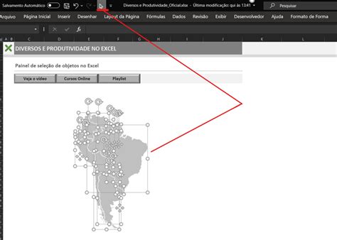 Como Selecionar Objetos No Excel Excelforever