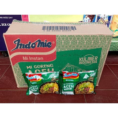 Jual Indomie Goreng Aceh 1 Dus Shopee Indonesia