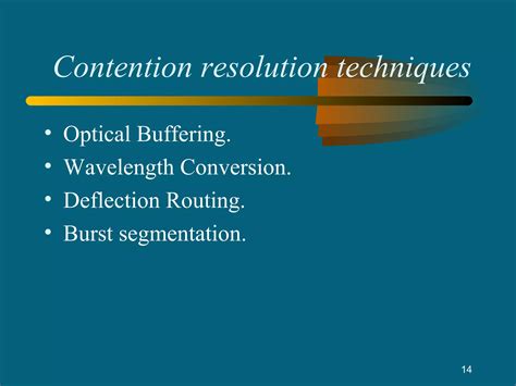 optical burst switching ppt