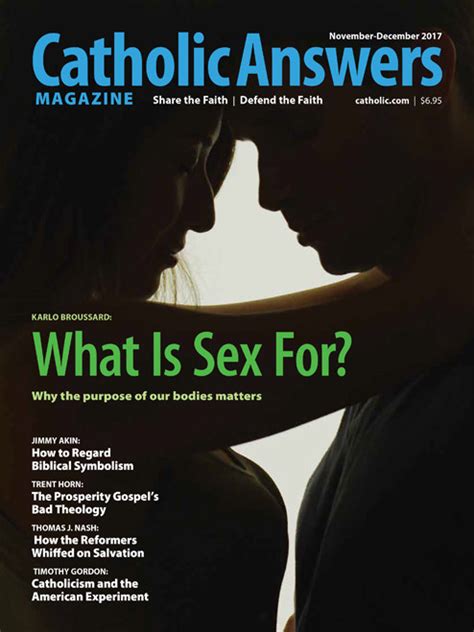 Catholic Answers Magazine Novemberdecember 2017 Issue