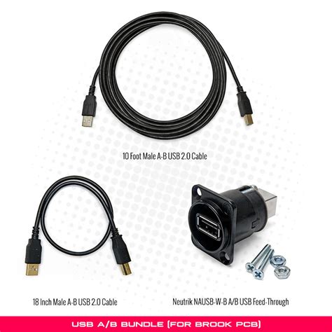 Bundle Usb Ab For Brook Pcb Focus Attack