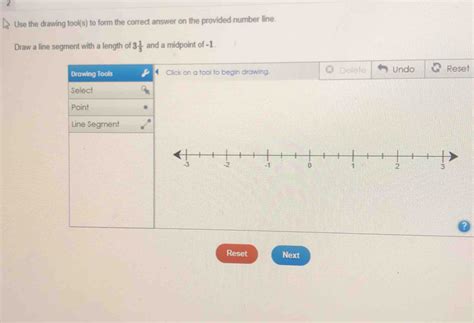 2 Use The Drawing Tool S To Form The Correct Answer On The Provided