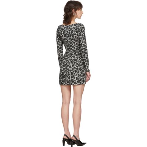 Miaou Grey Dree Dress In Cl Glld Modesens