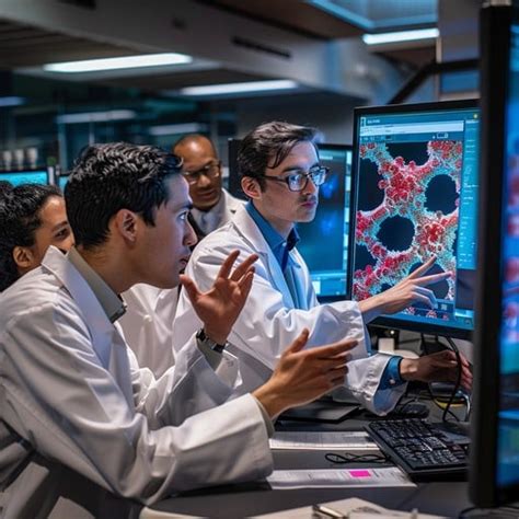 Free Scientists Analyzing Data Photo Research Laboratory Scientists Download At Stockcake