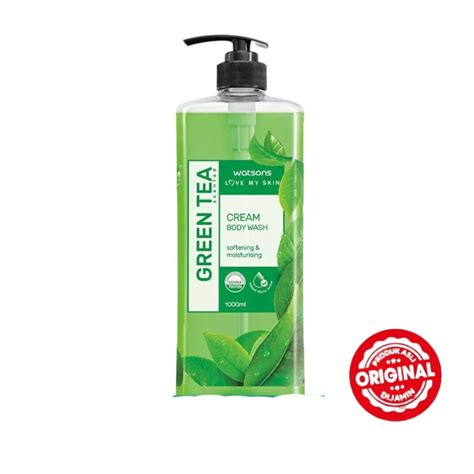 Jual Watsons Shower Gelbody Wash Greentea 100ml Sabun Mandi 1 Liter
