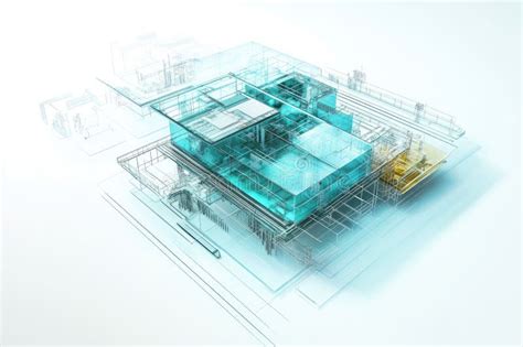 Conceptual Building Design Showing Layers And Structure For