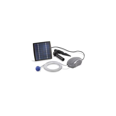 Esotec Solar Teichbelüfter Single Air S Komplettset 1 5W Farbe Schwarz