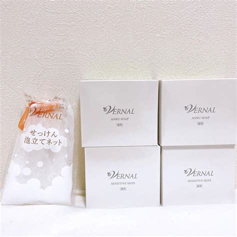 新品 ヴァーナル石鹸 アンクソープ Andセンシティブザイフ 90g×4個 By メルカリ