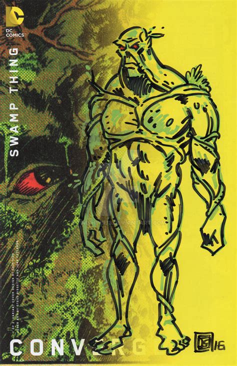 Swamp Thing Sketch Cover By Timshinn73 On Deviantart