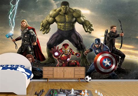 قیمت و خرید پوستر دیواری اتاق پسر طرح ابرقهرمانی اونجرز Ba 4549 چاپ دی تولید کننده کاغذ