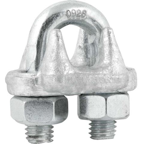 Clips para Cabo de Aço Uso Industrial Vonder Plus MadeiraMadeira