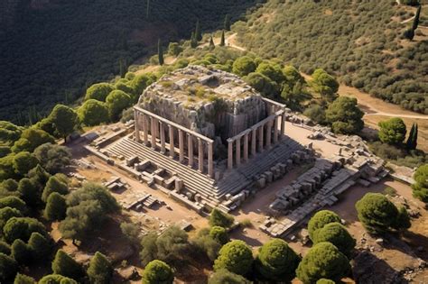 Premium Photo Capturing Historys Majesty A Breathtaking Aerial View