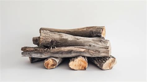 Premium Ai Image Fireplace Logs