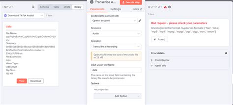 Transcribing Audio To Script Questions N8n Community
