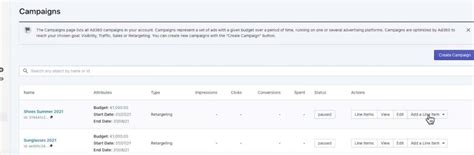 Ad How To Create A Line Item