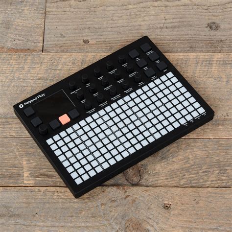 Polyend Play Standalone Sample And Midi Based Groovebox Ffff00 000000 Keyboards Chicago