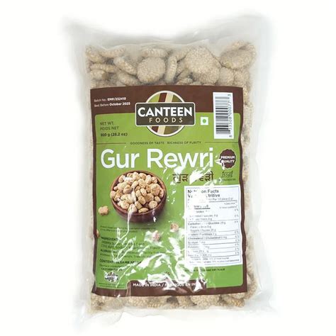 Canteen Gur Rewri 800g Iqbal Foods Inc
